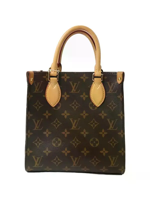 LOUIS VUITTON Monogram Sac Plat Bb Tote Bag
