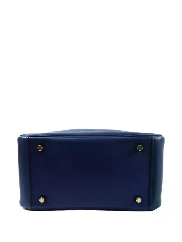Hermès Mini Lindy Leather Tote Bag