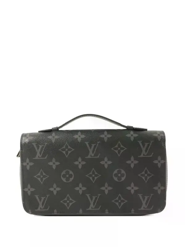 LOUIS VUITTON Monogram Eclipse Zippy Xl Wallet