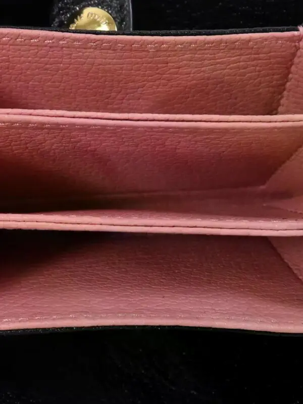 Miu Miu Logo-plaque Leather Card Holder