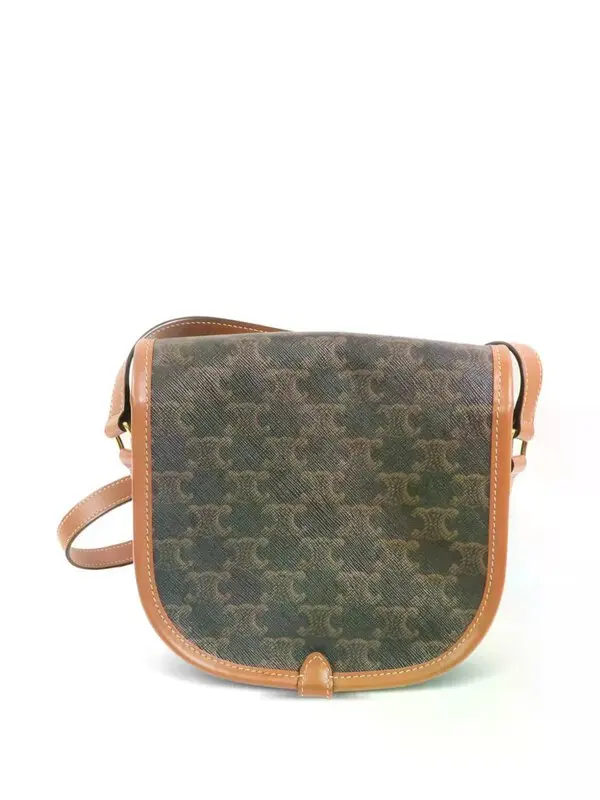 Celine Folco Triomphe Shoulder Bag