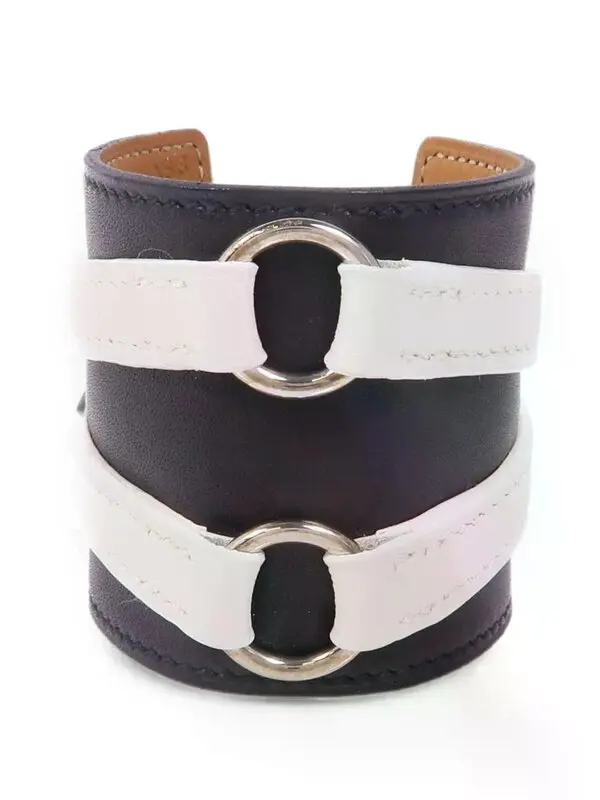 Hermès Leather Cuff Bracelet