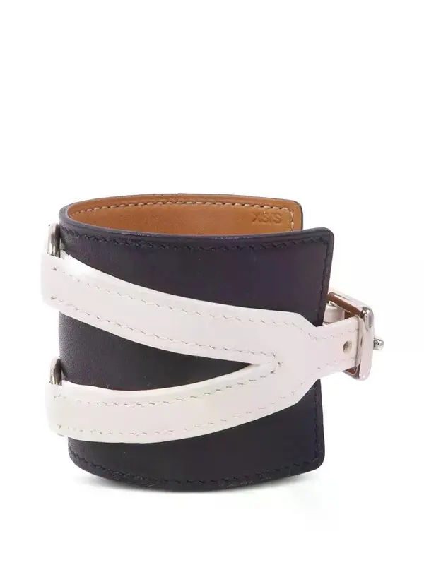 Hermès Leather Cuff Bracelet