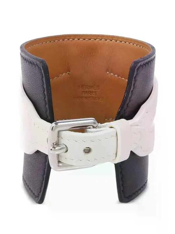 Hermès Leather Cuff Bracelet