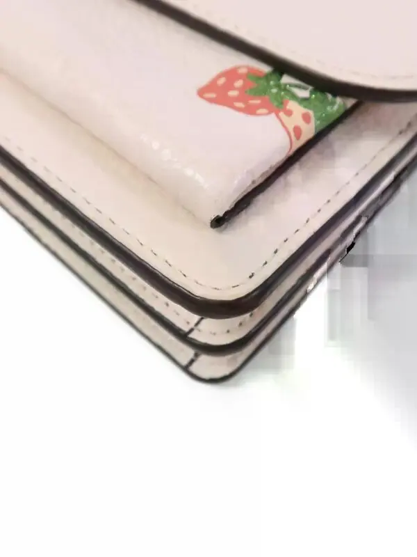 COACH VINTAGE Strawberry Print Shoulder Bag