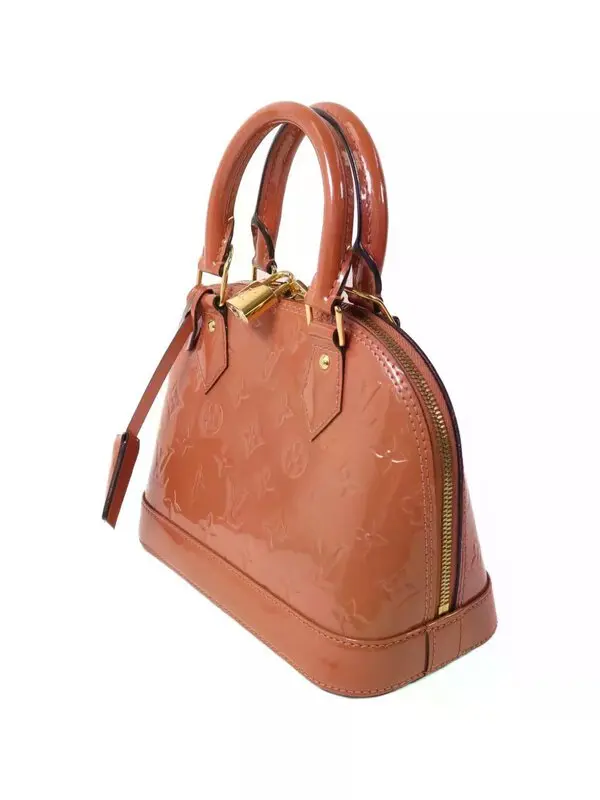 LOUIS VUITTON Bb Alma Two-way Leather Tote Bag
