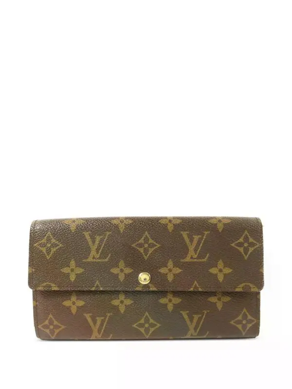 LOUIS VUITTON Monogram Sarah Long Wallet