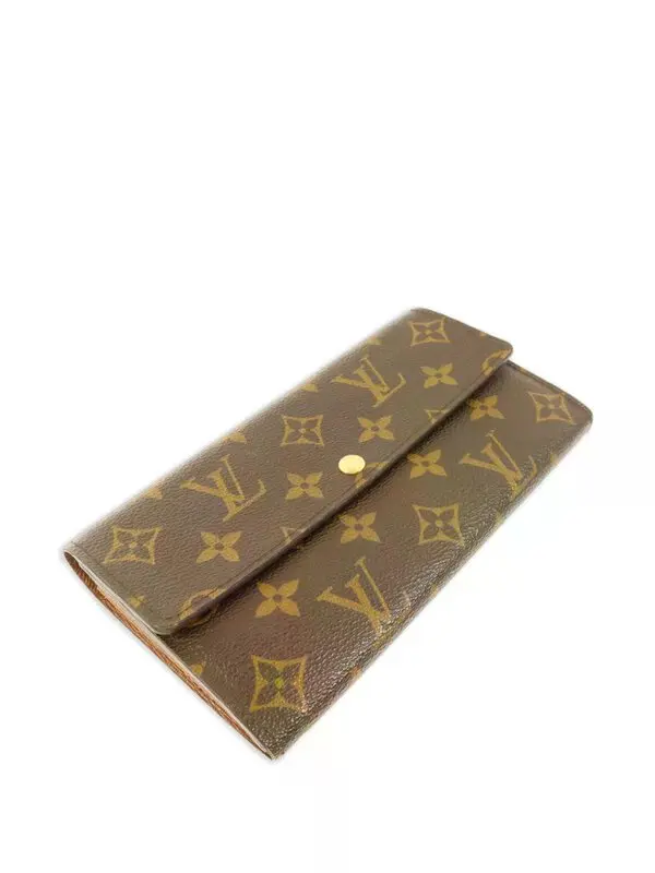 LOUIS VUITTON Monogram Sarah Long Wallet