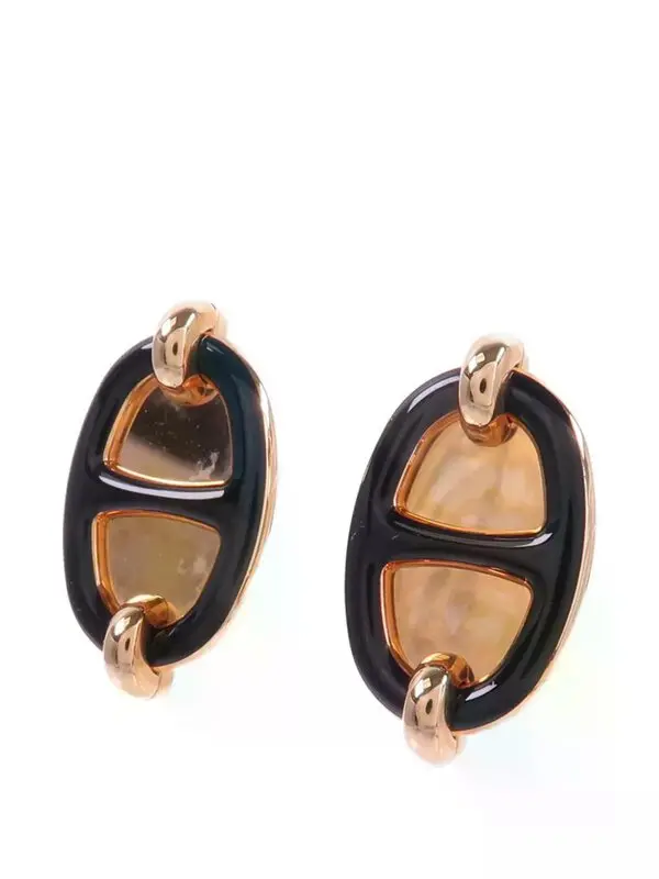 Hermès Mini Maillon Earrings