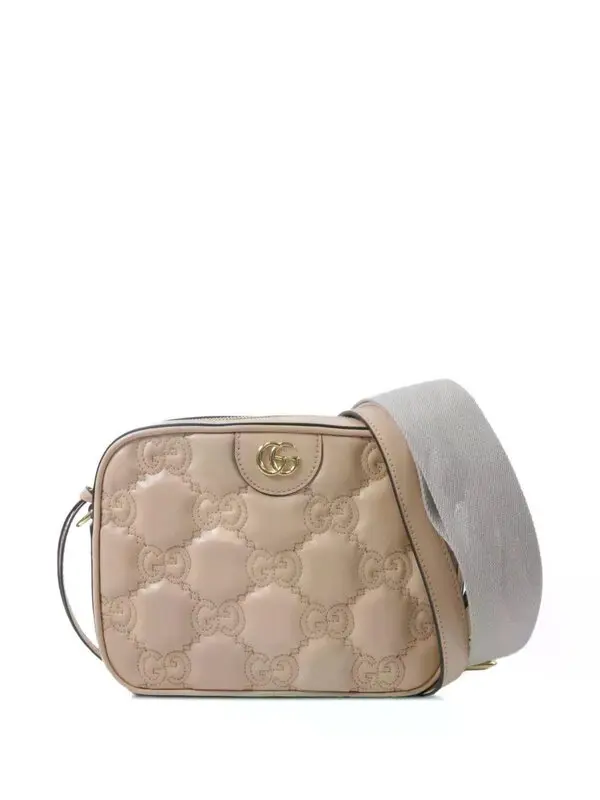 Gucci Gg Matelassé Shoulder Bag - Neutrals