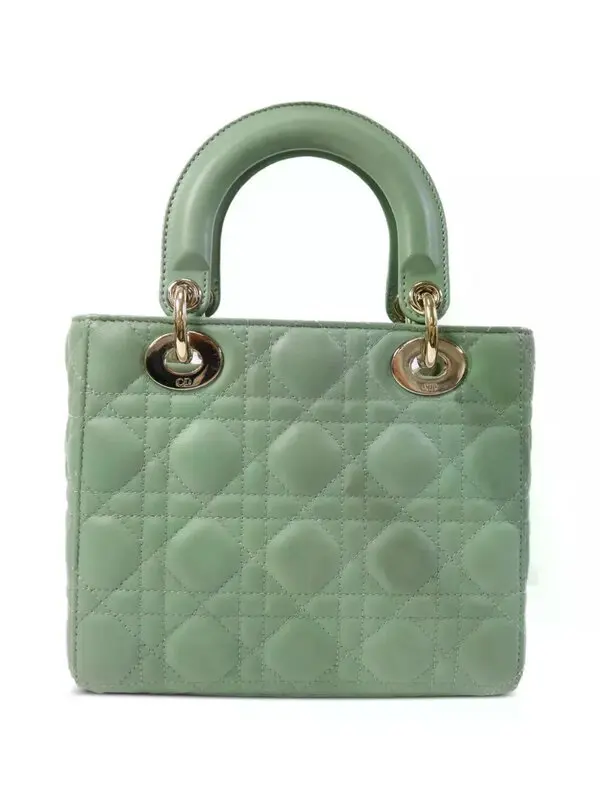 Dior Small Lady Shoulder Bag - Green