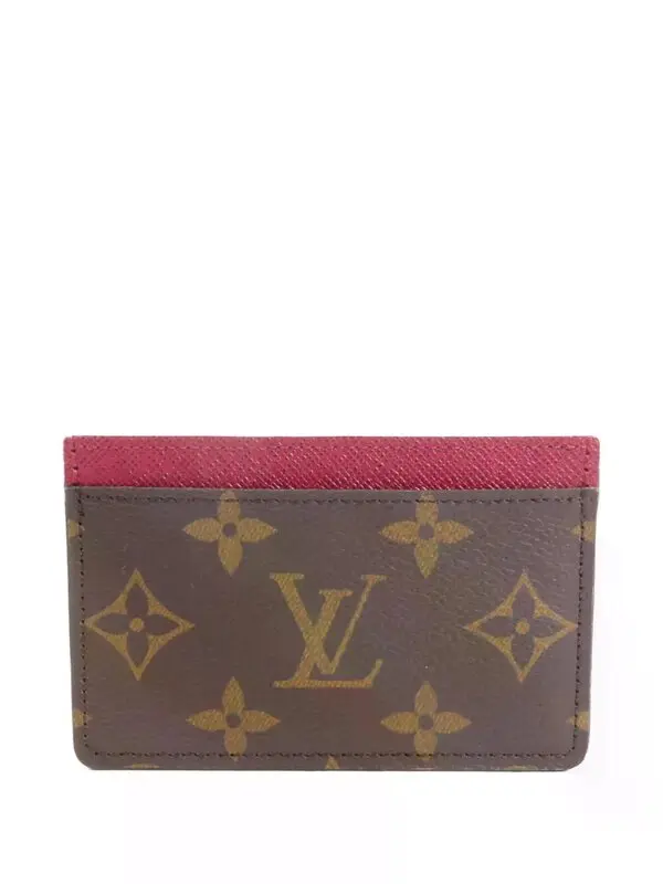 LOUIS VUITTON Monogram Canvas Card Case