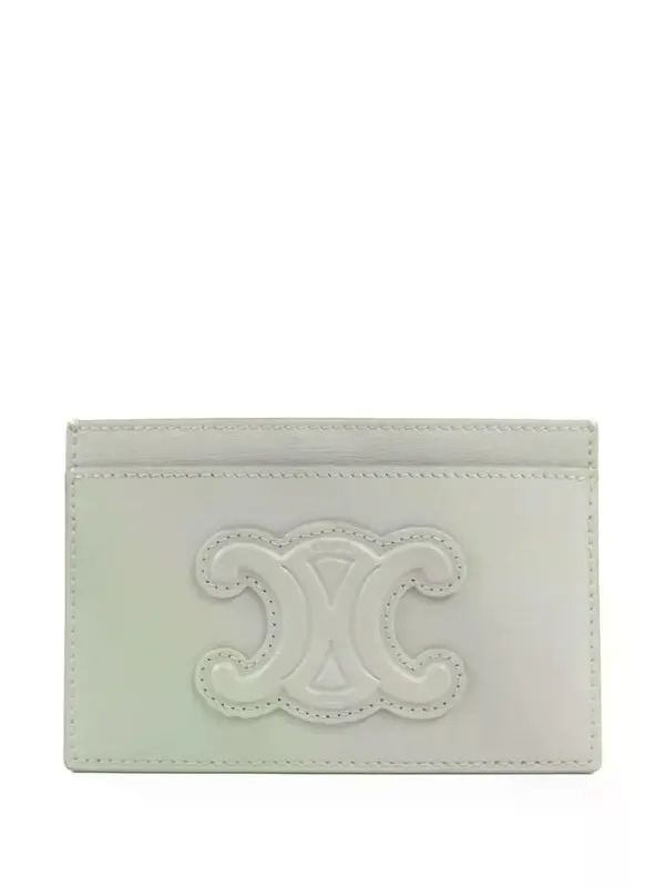 Celine Triomphe Card Case - Blue