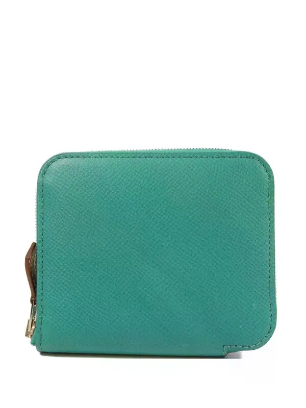 Hermès Epsom Leather Wallet - Green