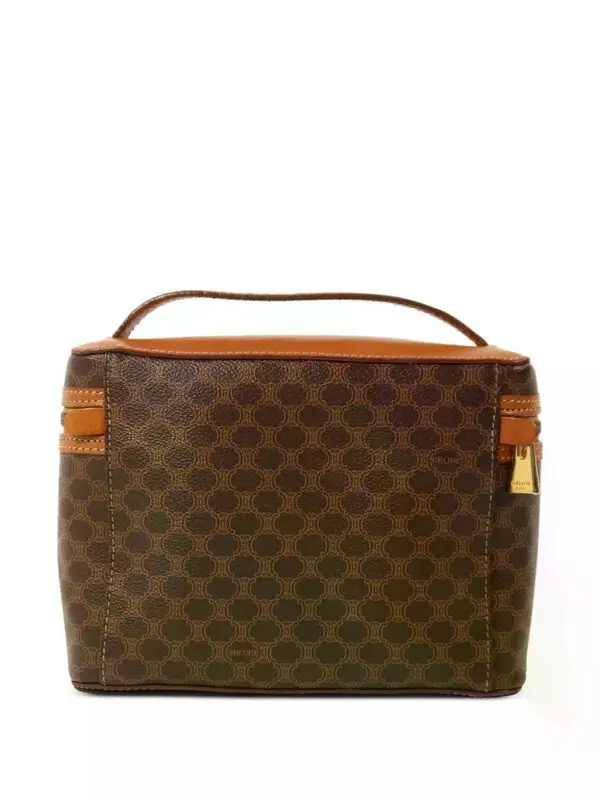 Celine Macadam Leather Tote Bag