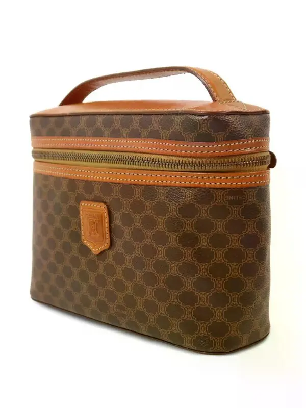 Celine Macadam Leather Tote Bag