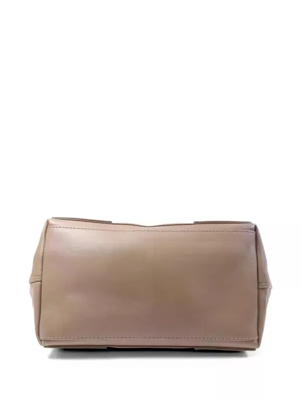 Balenciaga Navy Cabas Leather Tote Bag - Neutrals
