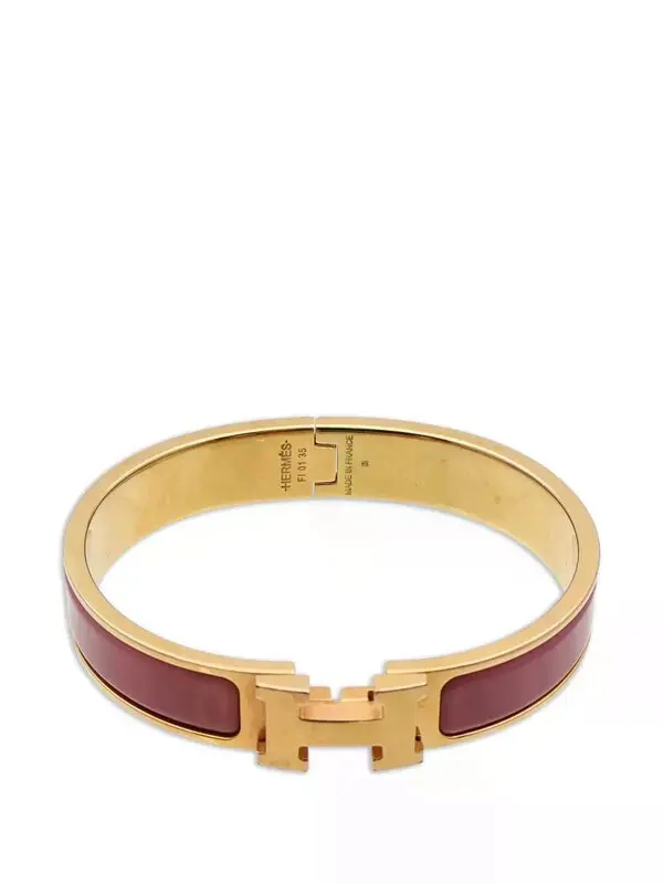 Hermès Clic H Enamel Bracelet