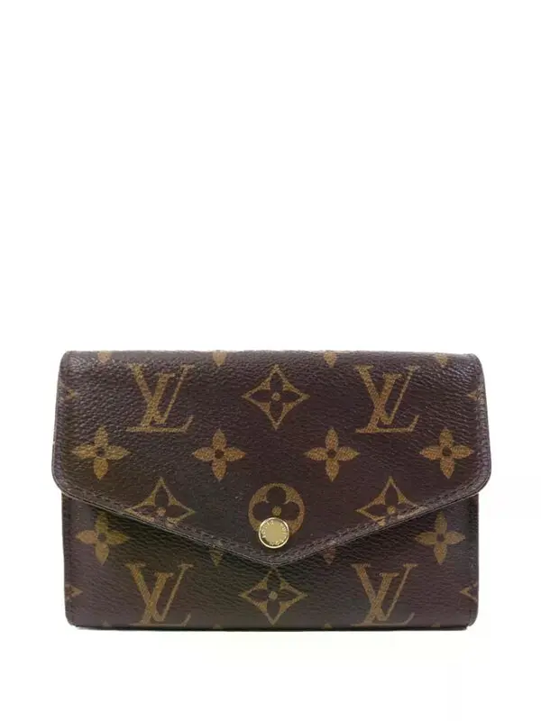 LOUIS VUITTON Sarah Monogram Wallet - Brown