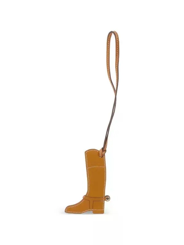Hermès Paddock Calfskin Boots Charm - Brown