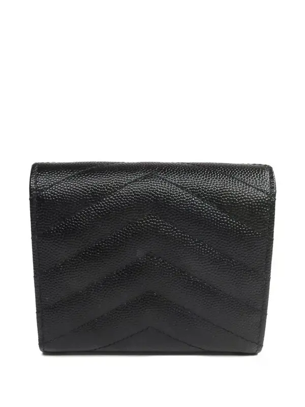 Saint Laurent Cassandre Three-fold Wallet