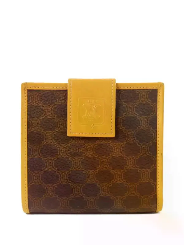 Celine Macadam Triomphe Wallet - Brown