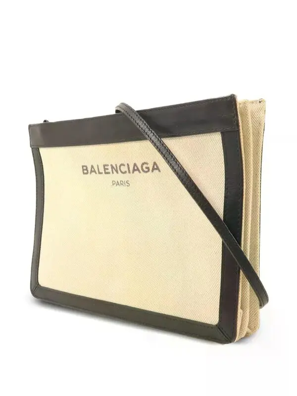 Balenciaga Navy Pochette Shoulder Bag