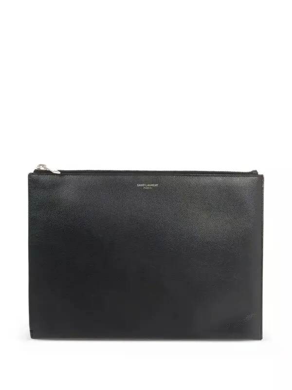 Saint Laurent Grain De Poudre Clutch Bag