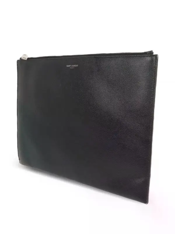 Saint Laurent Grain De Poudre Clutch Bag