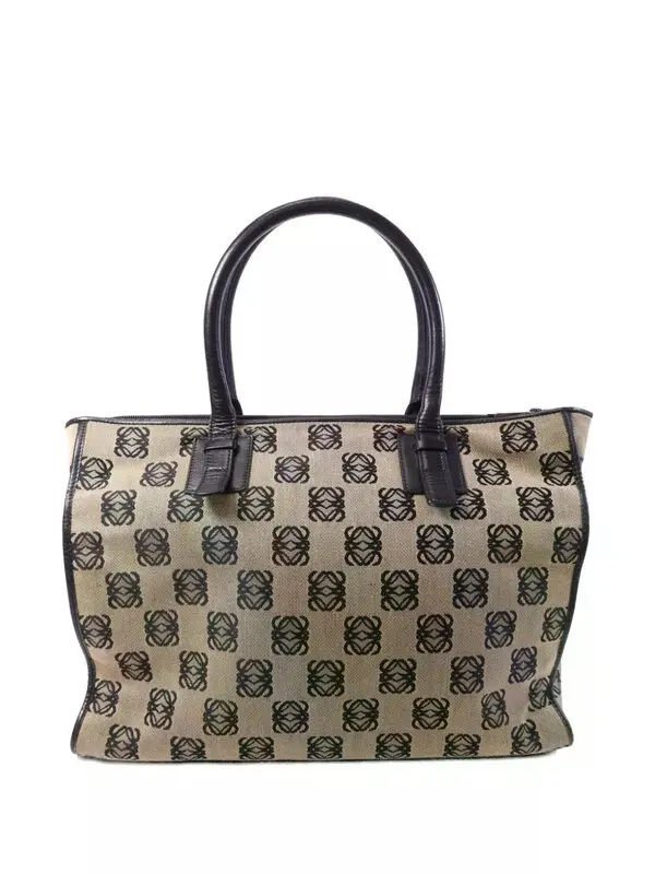 Loewe Anagram Canvas Handbag