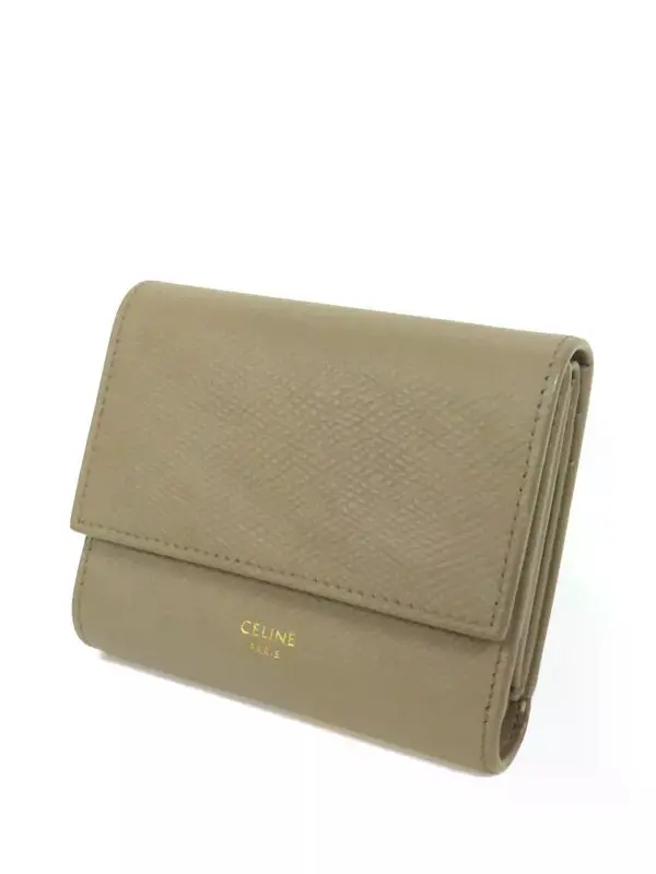 Celine Grainy Leather Wallet