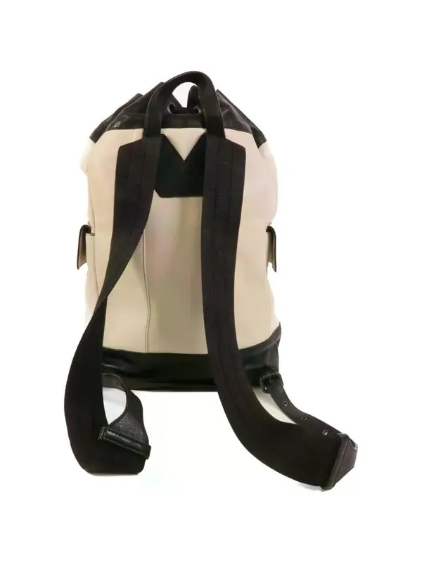 Bottega Veneta Intrecciato Stripe Backpack - Neutrals