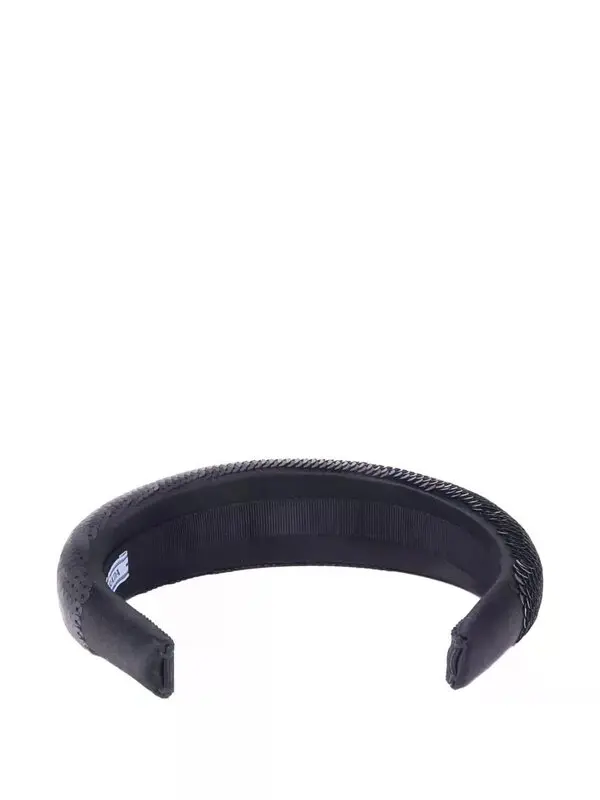 Prada Sequinned Logo Hair Band