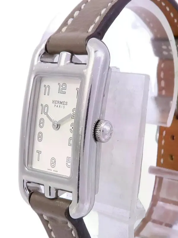 Hermès Nantucket Stainless Steel Watch With Dial