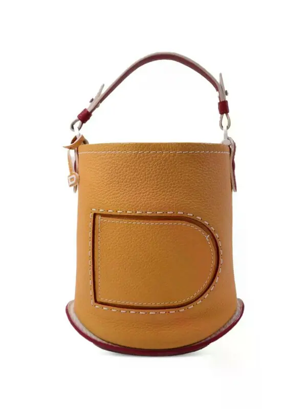 Delvaux Pin Mini Bucket Bag