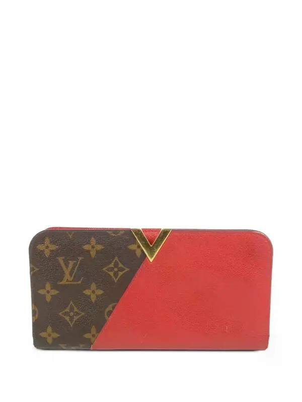 LOUIS VUITTON Kimono Monogram Wallet - Red