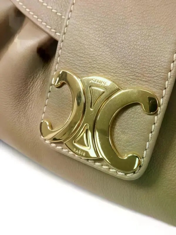 Celine Medium Polly Triomphe Shoulder Bag