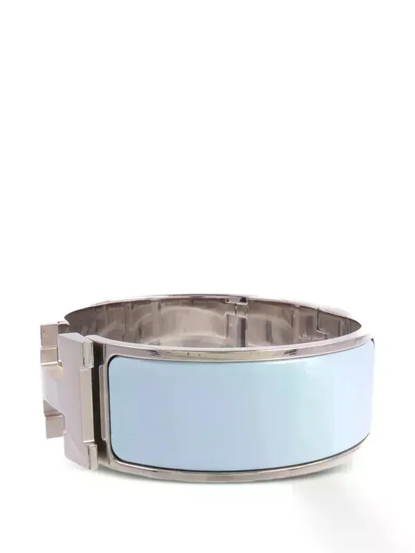 Hermès Clic Clac H Enamel Bracelet