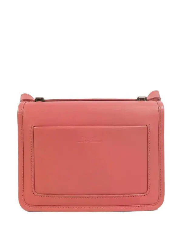 Loro Piana Lock-in Leather Shoulder Bag