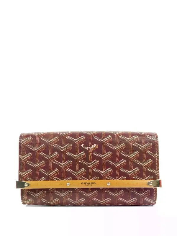 Goyard Monte Carlo Long Wallet - Red