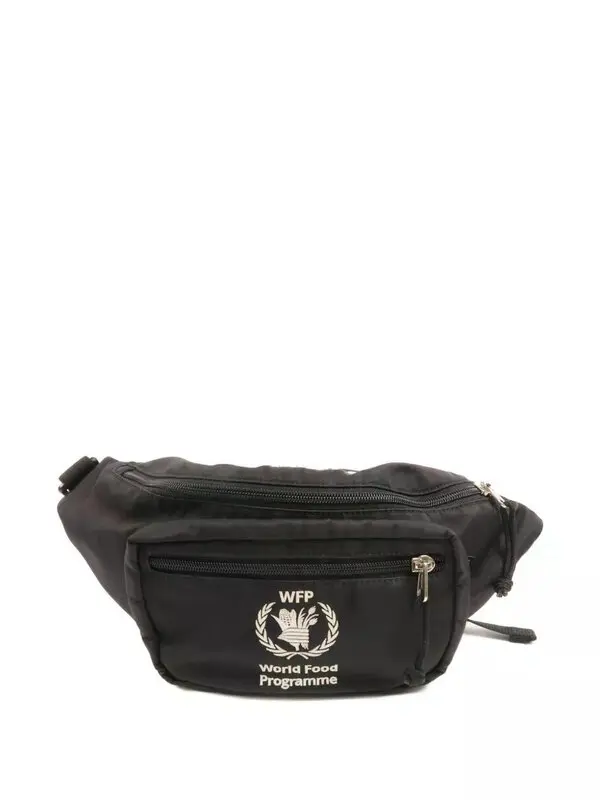 Balenciaga World Food Programme Belt Bag - Black