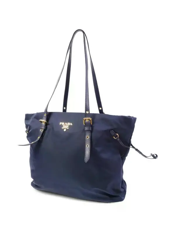 Prada Buckled Shoulder Bag