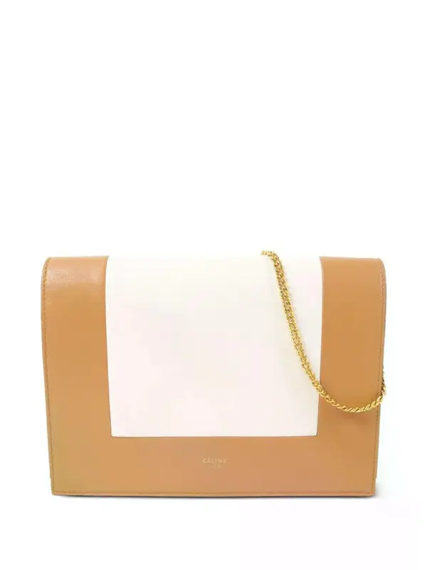 Celine Frame Leather Clutch Bag