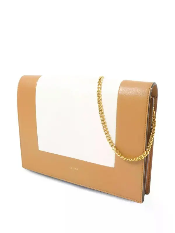 Celine Frame Leather Clutch Bag