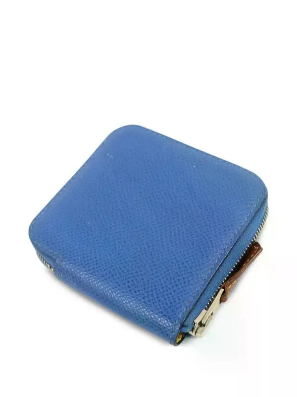 Hermès Silk In Epsom Leather Coin Purse