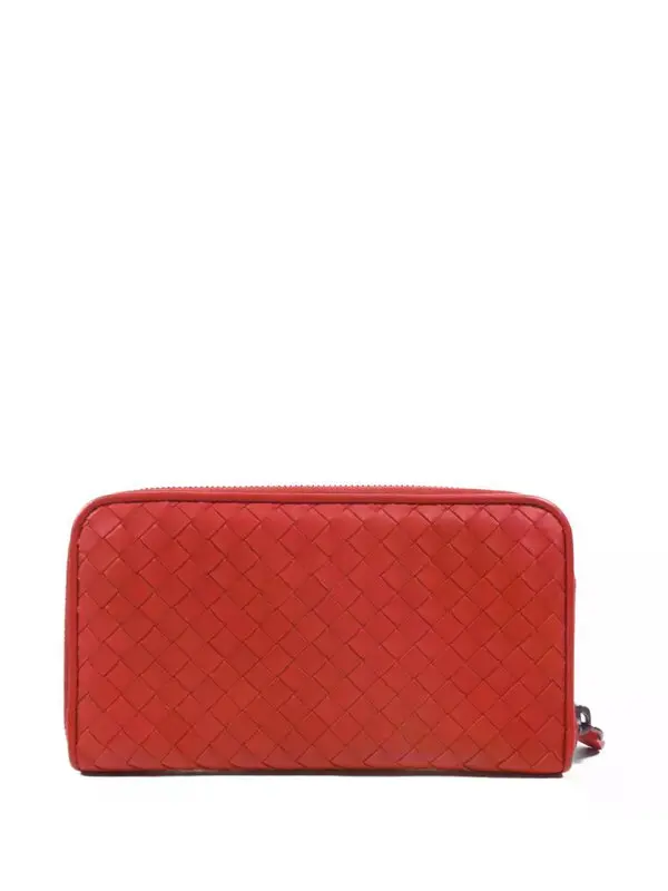 Bottega Veneta Intrecciato Zip-around Wallet