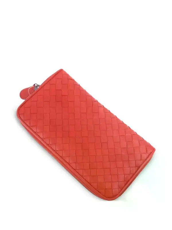 Bottega Veneta Intrecciato Zip-around Wallet