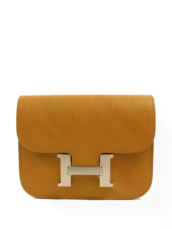Hermès Constance Slim Wallet - Brown
