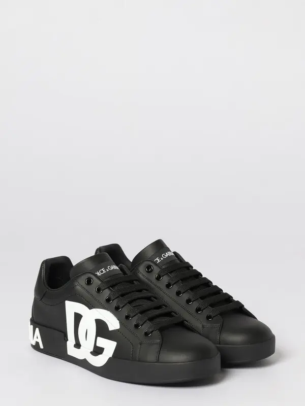 Dolce & Gabbana Portofino Leather Sneakers