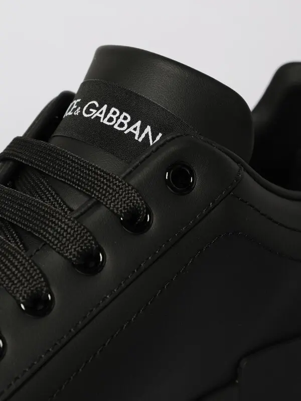 Dolce & Gabbana Portofino Leather Sneakers